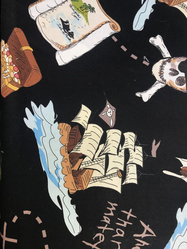 Pirates C2570 Black by Emily Taylor Designs for Riley Blake Designs ...